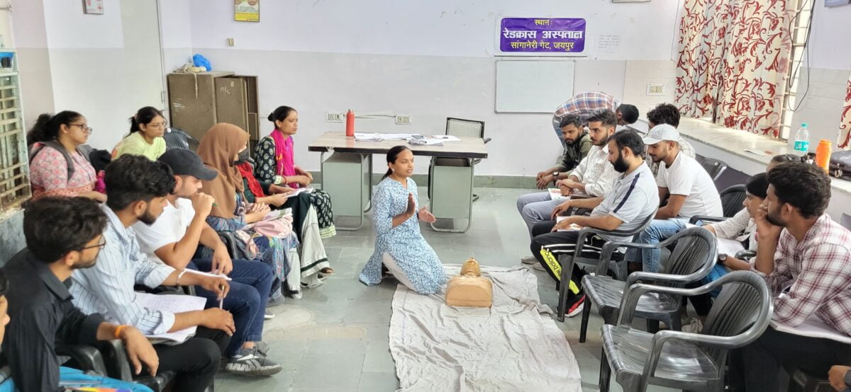 First Aid Training - Indian Red Cross Society Rajasthan